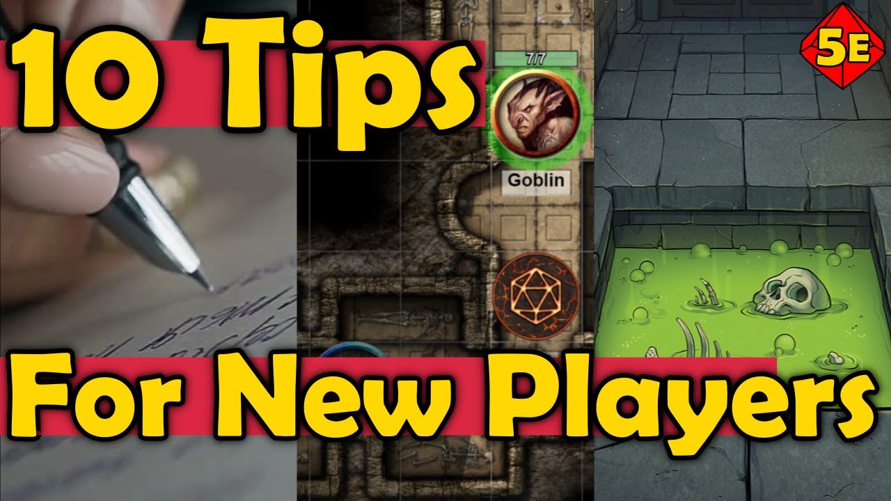 10 Basic Things to Know for Beginners to DnD 5E - YouTube