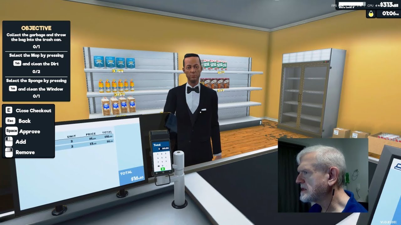 Starting From Scratch - SUPERMARKET SIMULATOR #1 - YouTube