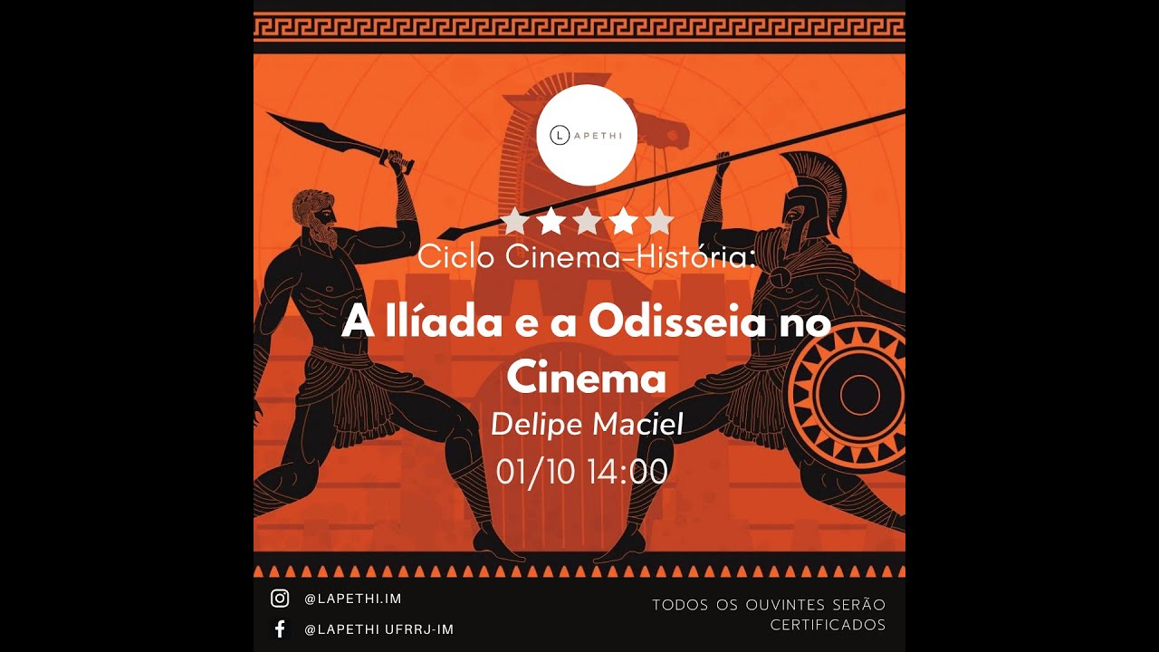 Ciclo Cinema-História: A Ilíada e a Odisséia no Cinema. - YouTube