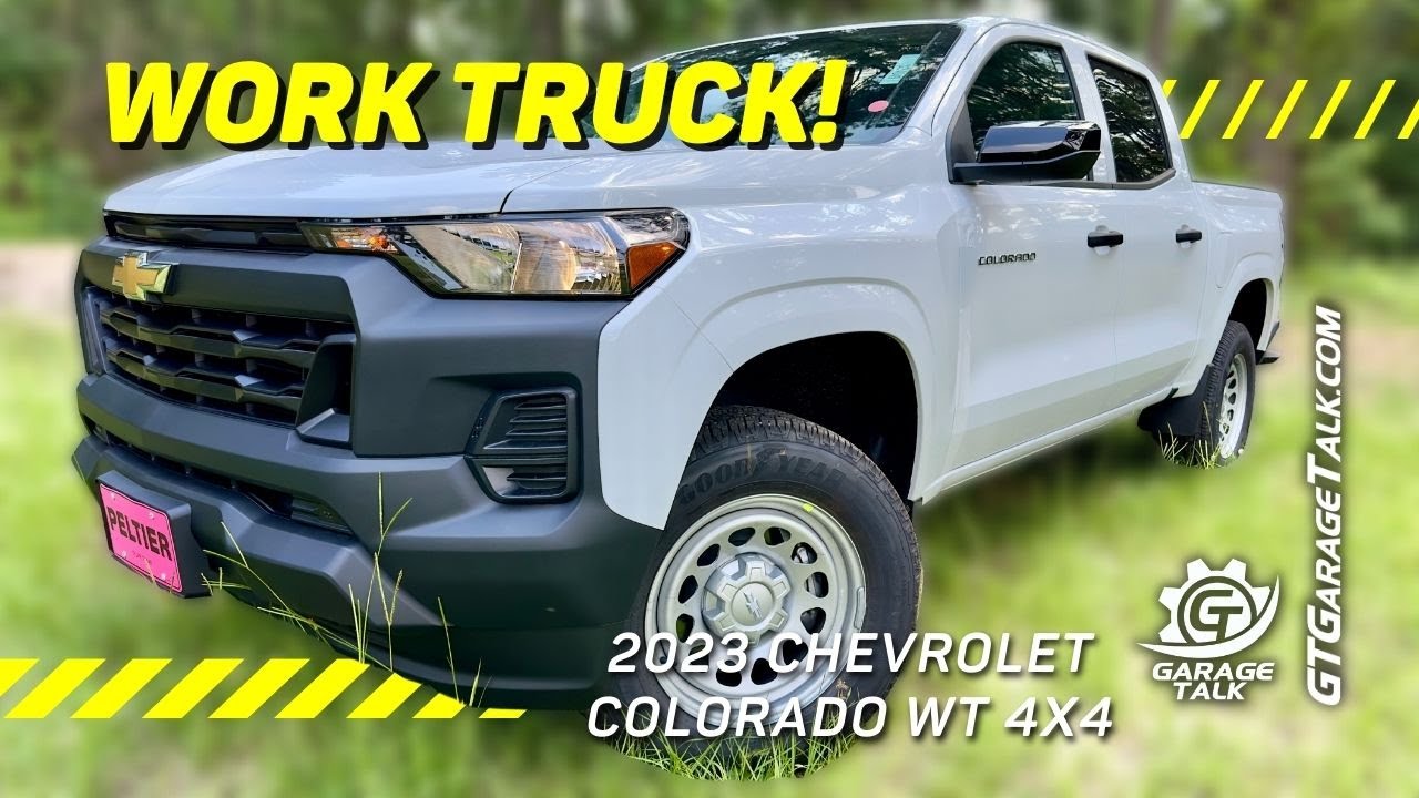 2023 Chevrolet Colorado WT Quick Tour - YouTube
