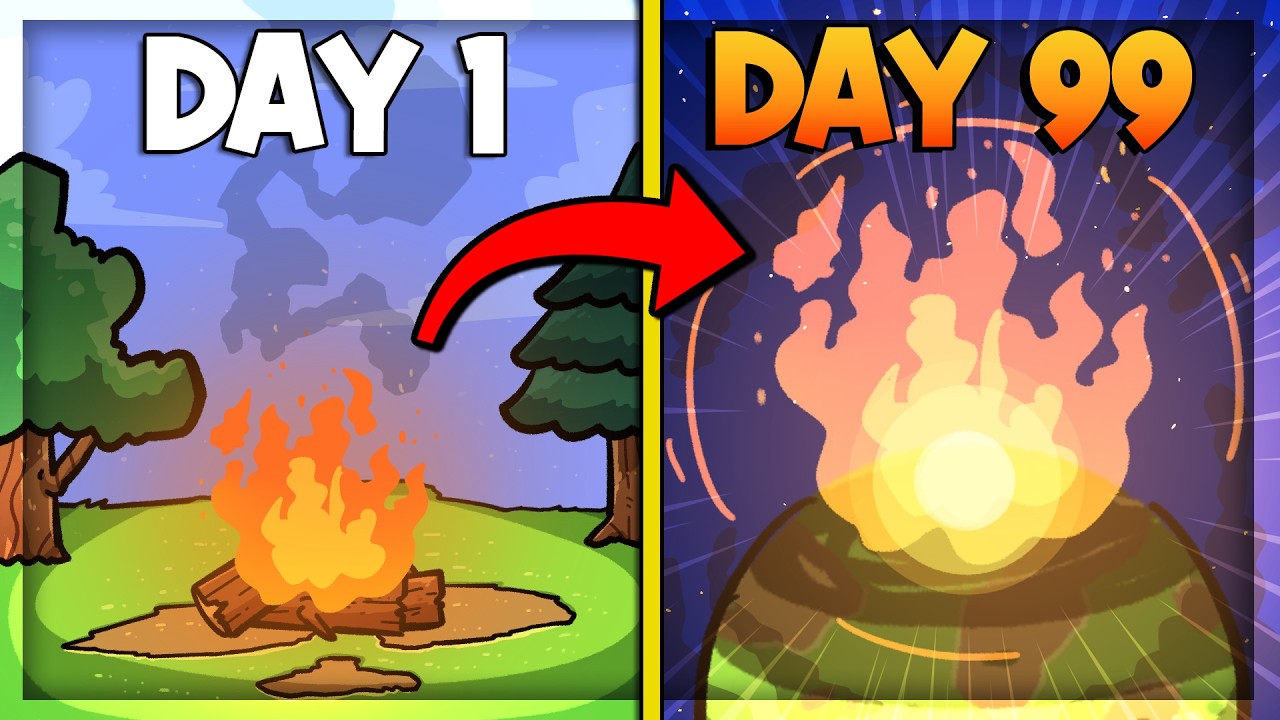 I Evolved a Civilization to Make a Fire BIGGER THAN THE PLANET in Build ...