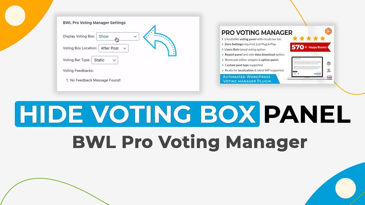 Hide Voting Box For A Post | BWL Pro Voting Manager WordPress Plugin ...