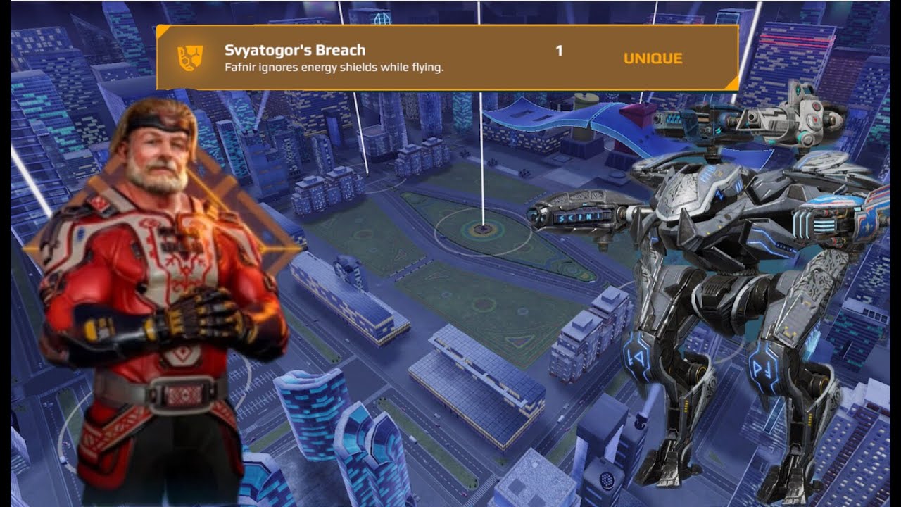 War robots new fafnir pilot incredible power!!! - YouTube