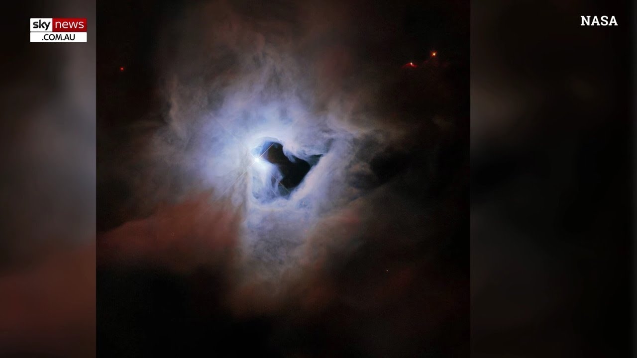 NASA, ESA release image of a cosmic 'keyhole' - YouTube