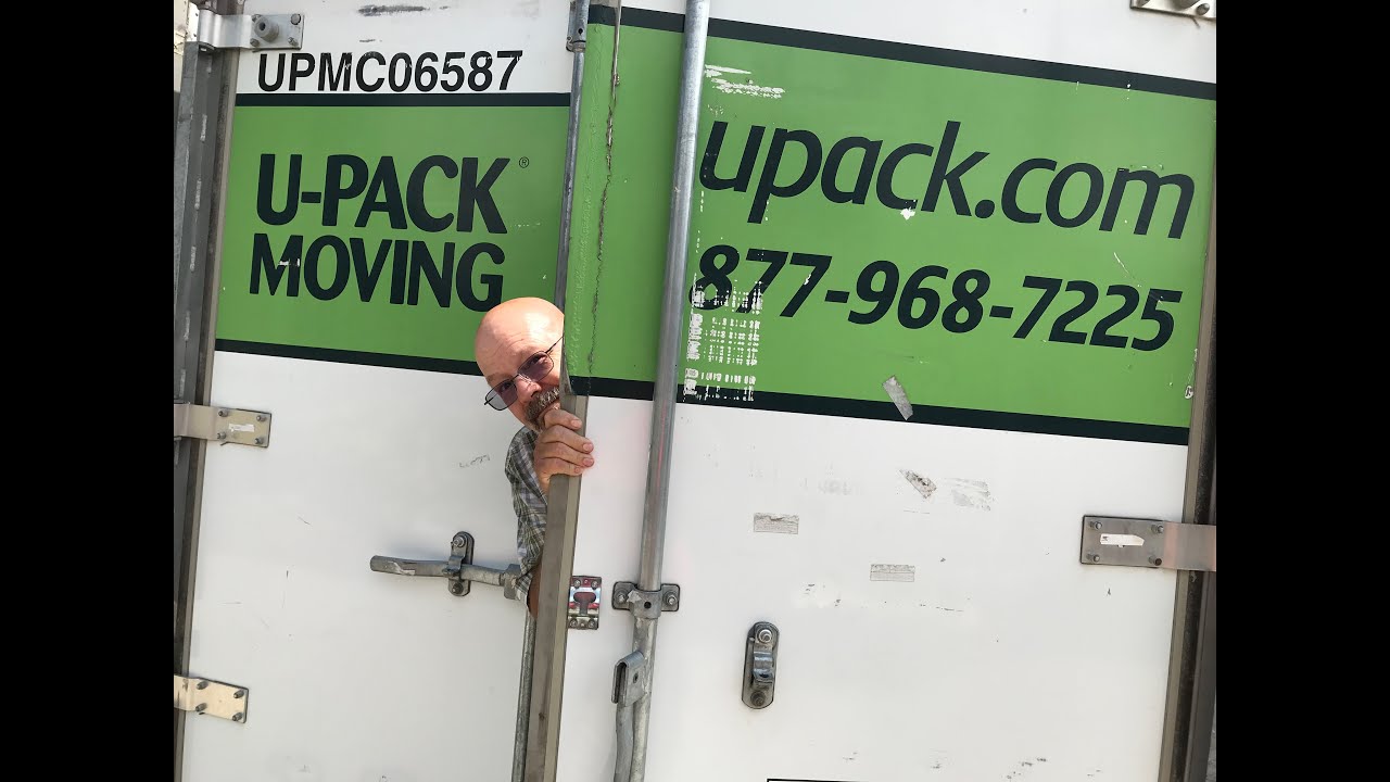 Moving with U-Pack part 1: The Delivery of the Cubes. - YouTube