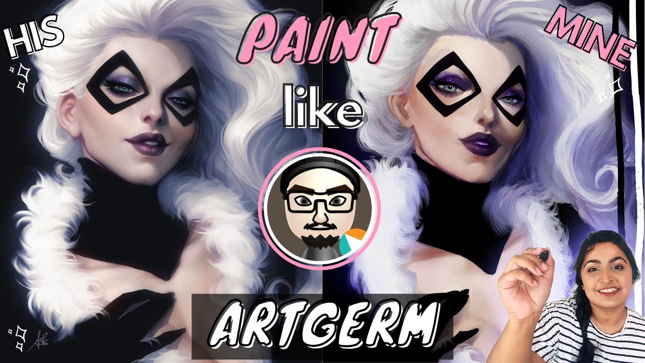 🤩ARTGERM Tutorial | @artgerm (Stanley Lau) Style Study 💜 - YouTube