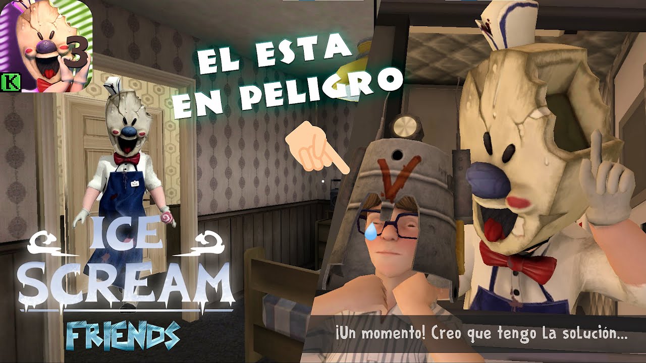 Ice scream 3 Cómo vencer a Rod ⭐ - YouTube