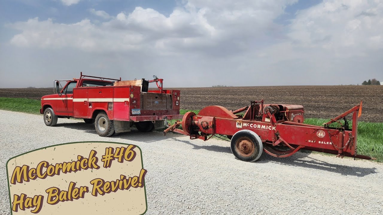 BARNFIND IH McCormick #46 Hay Baler Revival! - YouTube