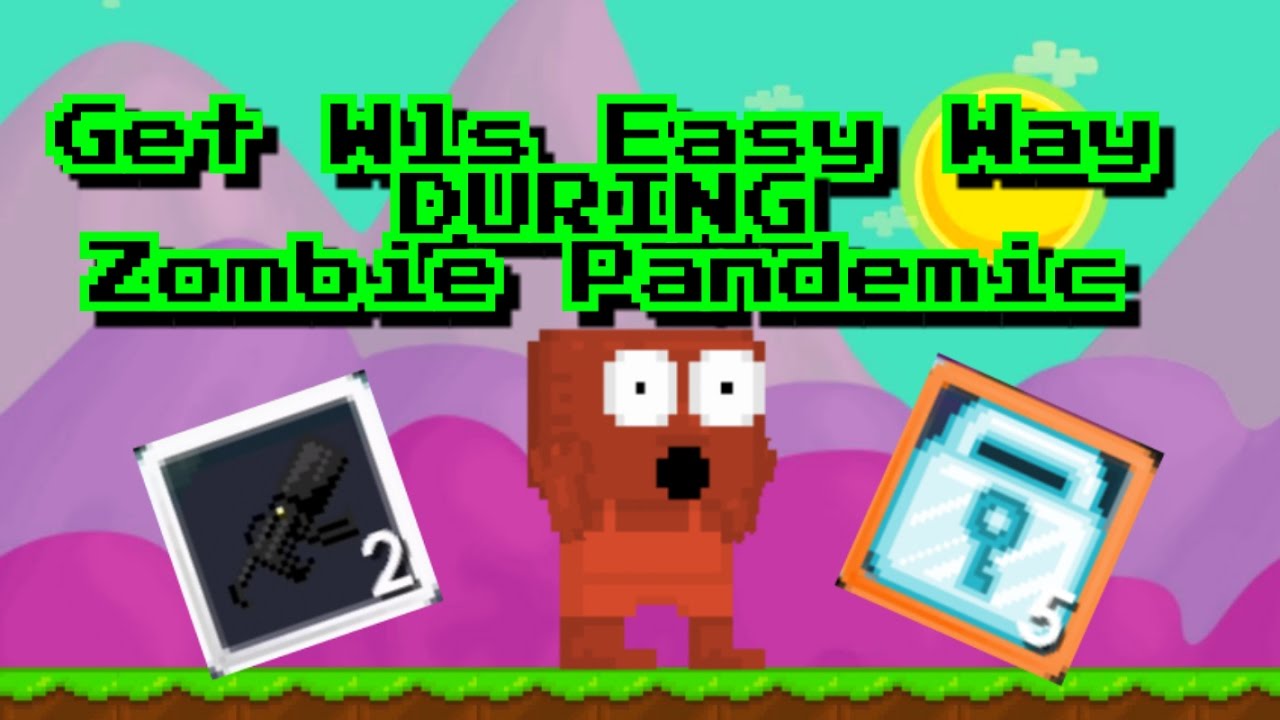 Growtopia|GET RICH EASY DURING ZOMBIE PANDEMIC - YouTube