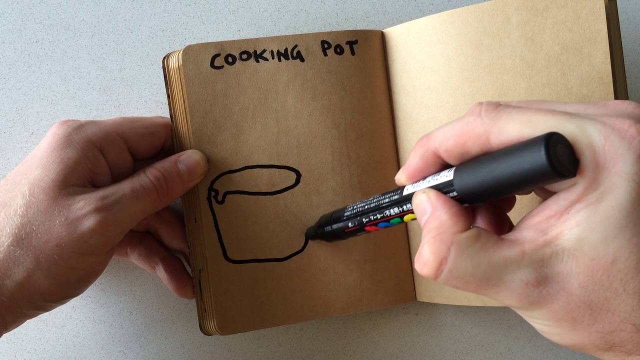 How to Draw a Cooking Pot - YouTube