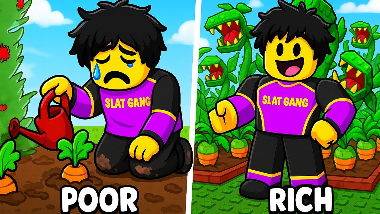 Going NOOB To PRO Garden in Grow a Garden.. - YouTube