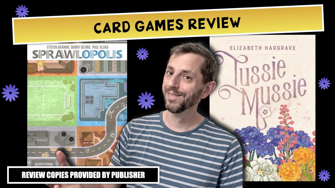 Sprawlopolis & Tussie Mussie - Button Shy Games Review - YouTube
