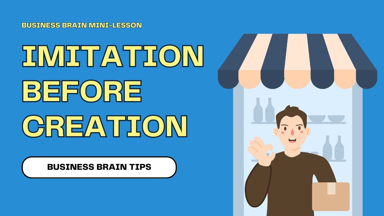 Turning Imitation into Innovation: The Entrepreneur's Path - YouTube