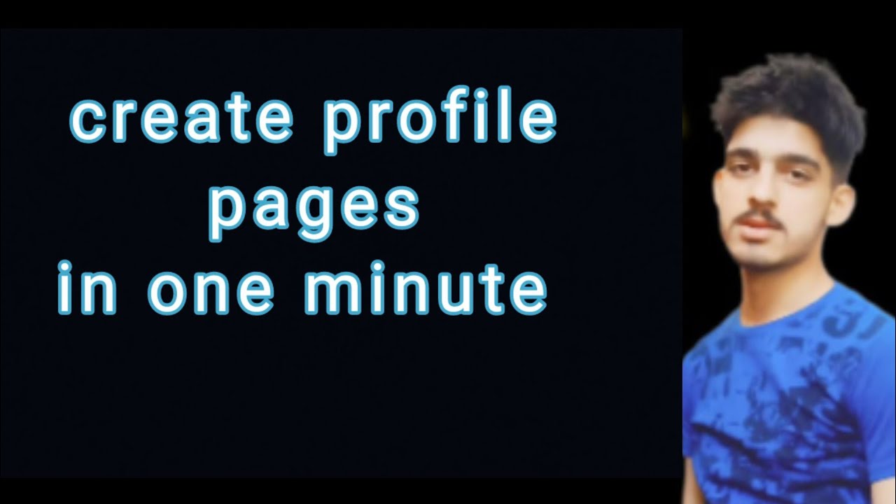 How to create profile page| How to convert classic pages to profile ...