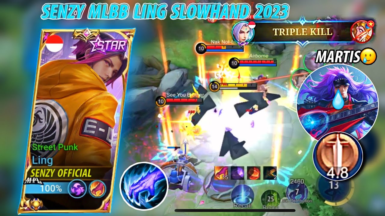 IPHONE X MLBB LING|16 MINUTES OF LING SLOW HAND GAMEPLAY|MLBB LING ...