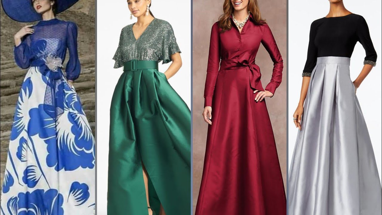 latest most beautiful party wear two piece designer maxi designing ...