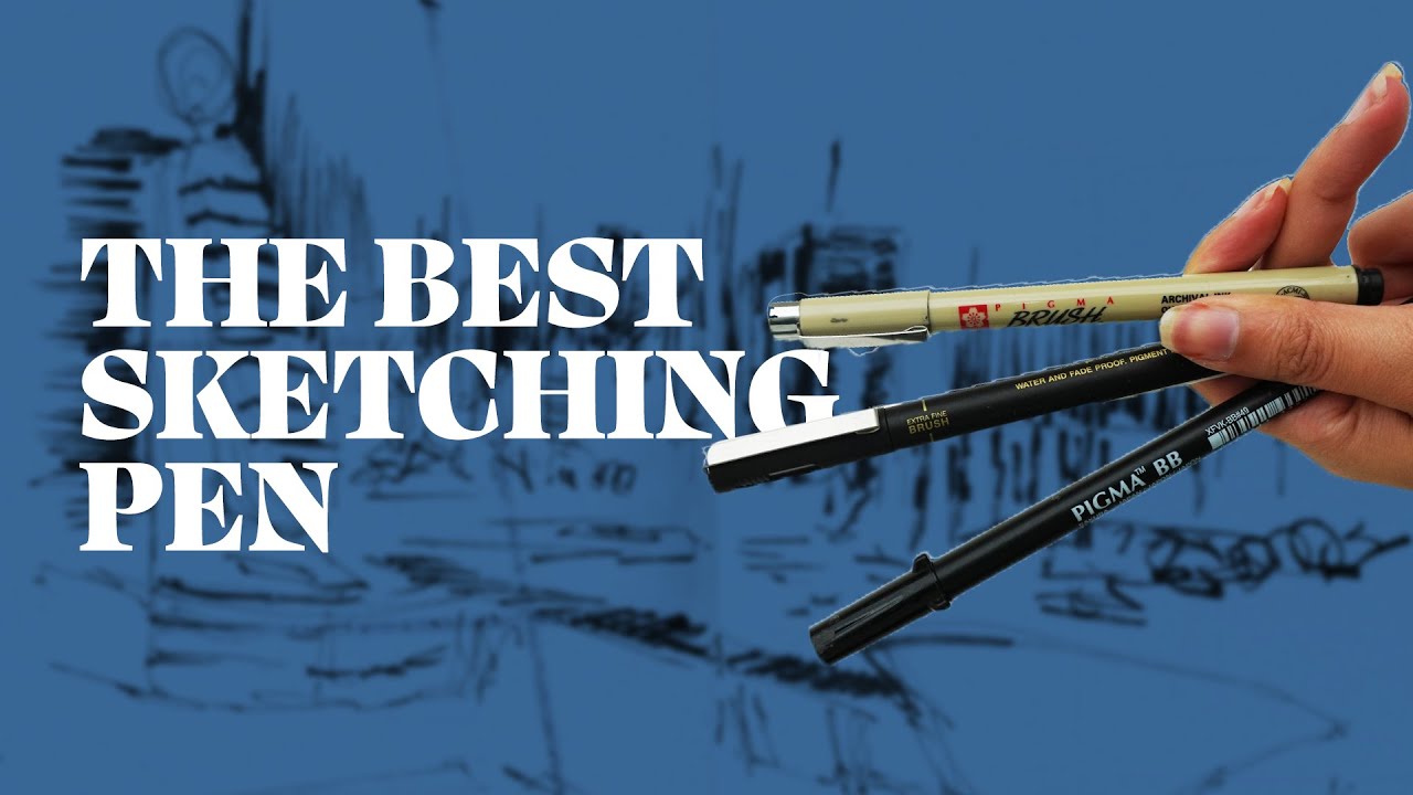 The BEST pen for urban sketchers (any level) - YouTube