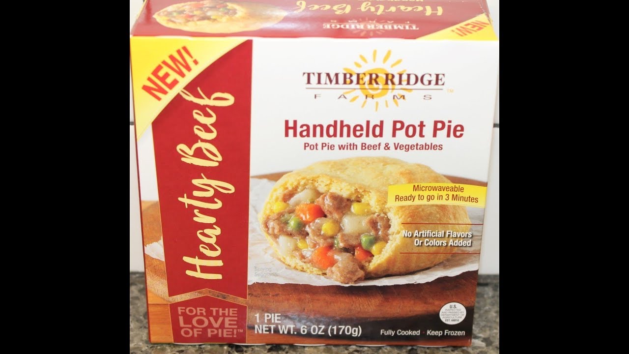 Timber Ridge Farms Handheld Pot Pie: Hearty Beef Review - YouTube