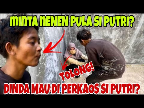 TOLONG‼️MINTA NENEN SI PUTRI SAMA DINDA GUYS⁉️ GILA SANGEXXXK MENJADI JADI PUTRI