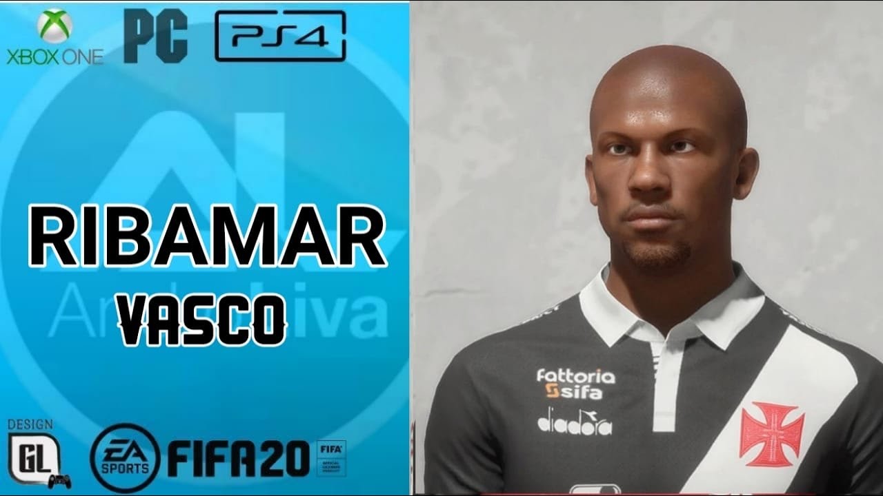 FIFA 20 - Face RIBAMAR (Tutorial) - YouTube