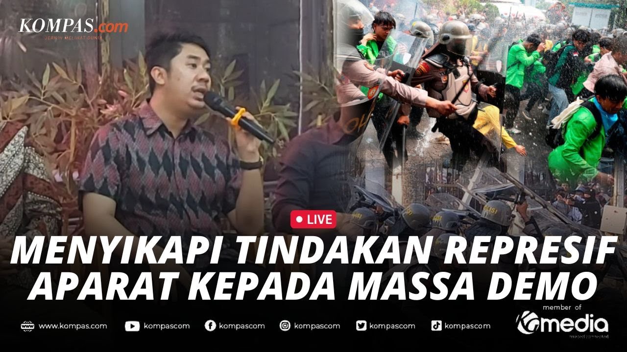 🔴LIVE - Sikap Tim Advokasi untuk Demokrasi Terkait Tindakan Represif ...