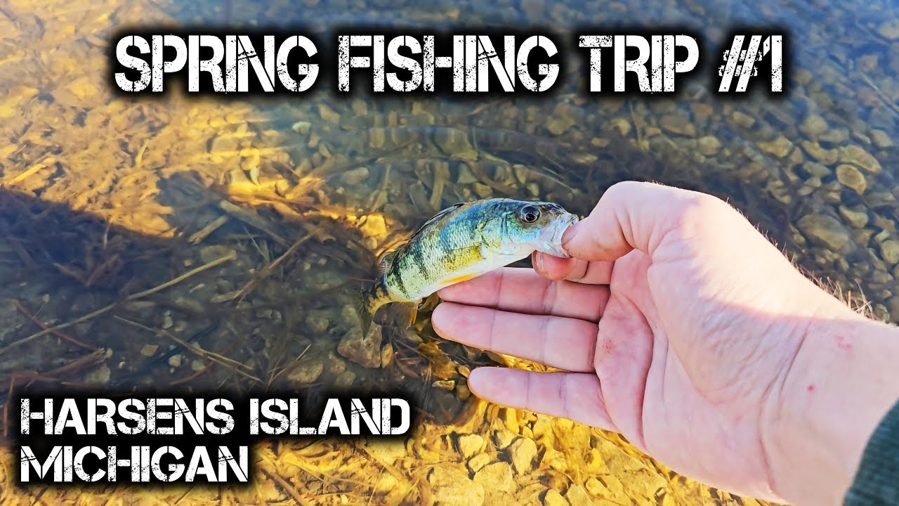 Spring Fishing Trip #1 - Harsens Island - YouTube