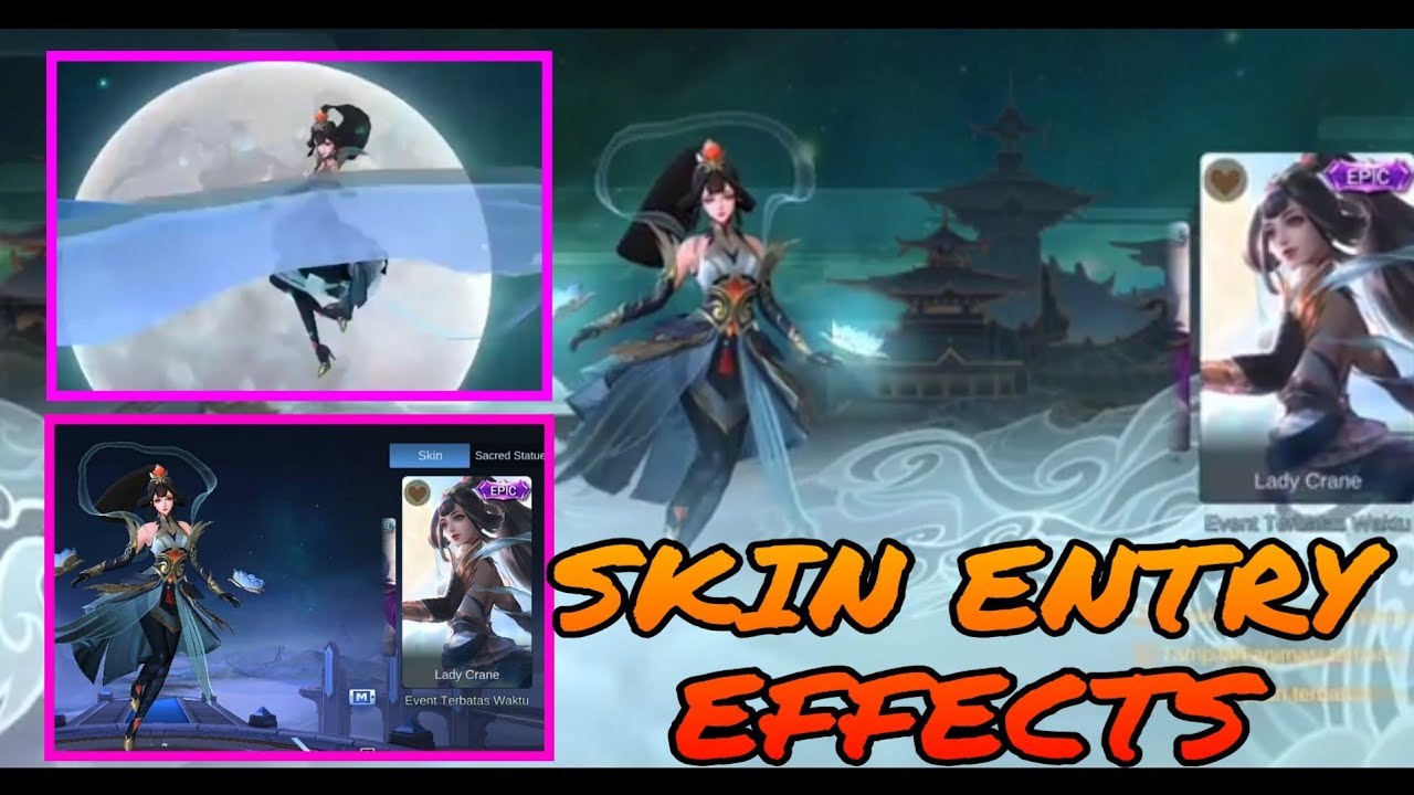 GUINEVERE EPIC SKIN | Skin ENTRY EFFECTS [ ML UPDATE ] - YouTube