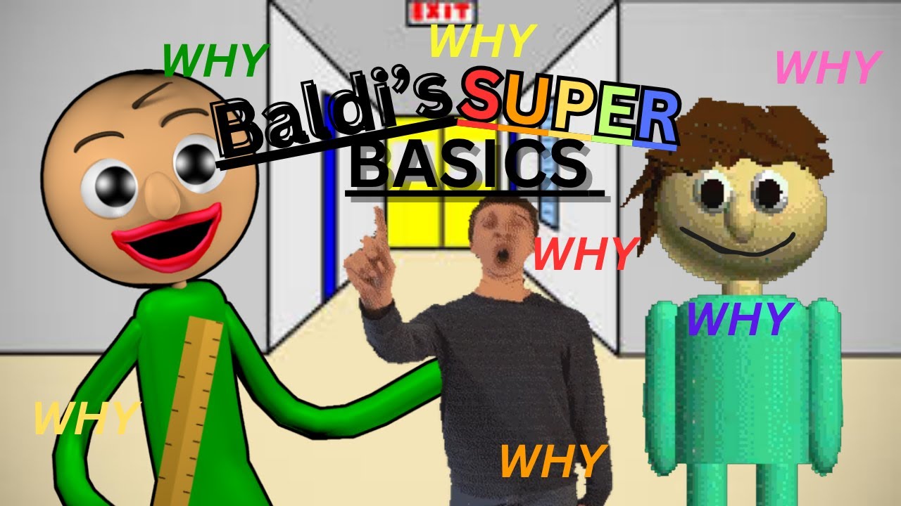 Baldi's super basics | baldi's basics mod - YouTube