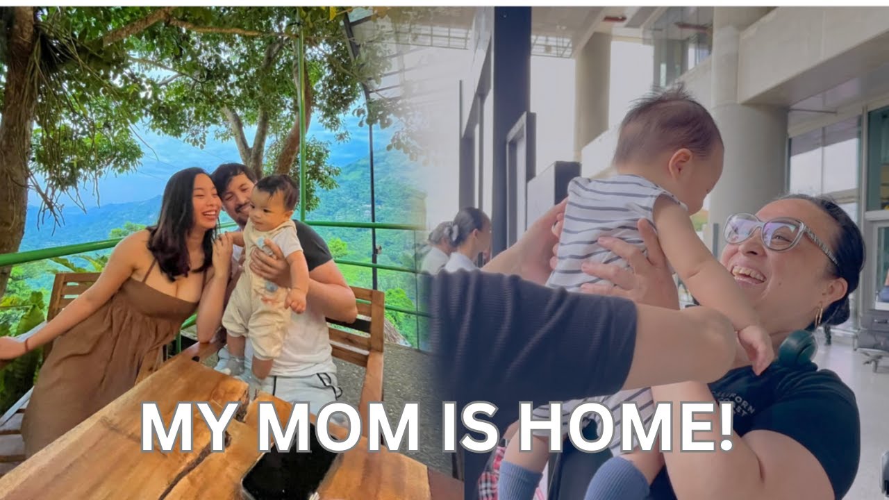 [CEBU VLOG] MY MAMA IS HOME! 🇵🇭 Her first time seeing Austen, pre ...