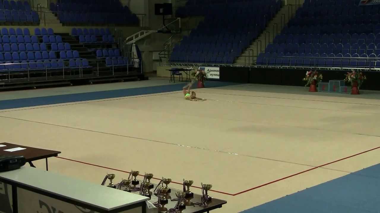 Anastasia Pingou (CYP) Rope Lyubertsy 2013 - YouTube