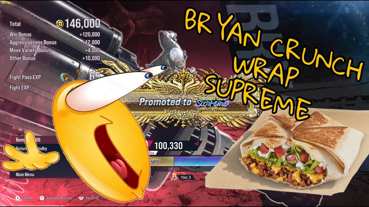 BYRON GAMING - REACHED CRUNCH WRAP SUPREME RANK - YouTube
