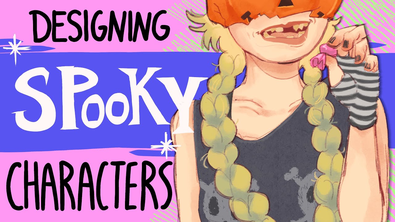 Turning HALLOWEEN Objects Into CHARACTERS: Drawing Challenge - YouTube