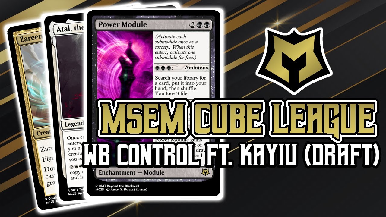 WB Control ft. Kayiu (Draft) | MSEM Cube League - YouTube