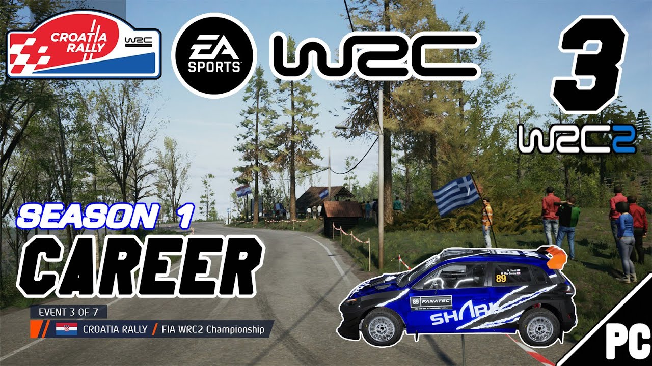 EA Sports WRC | CAREER | S1 | WRC2 | #3 | Rally Croatia (11/5/23) 31st ...