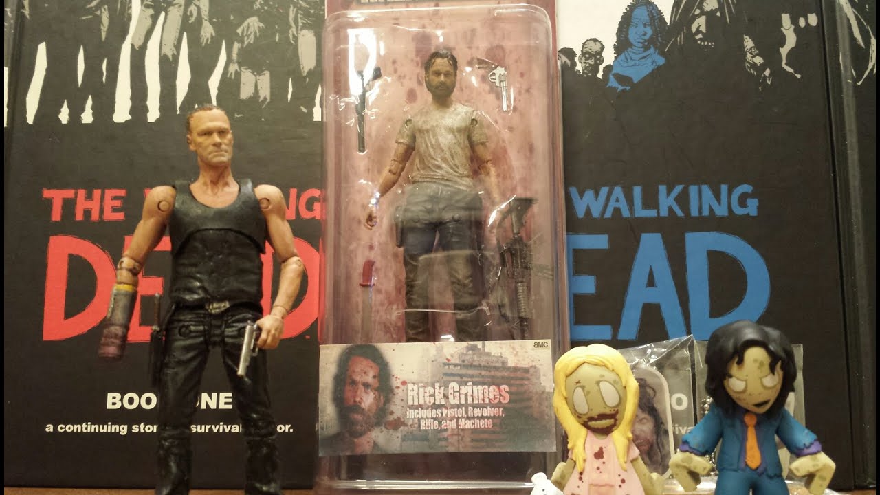 The walking dead customs from Matty James preview! (HD) - YouTube