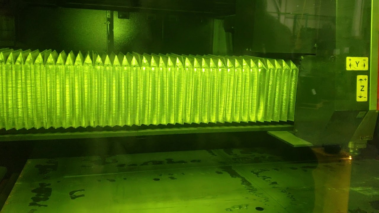 The NEW AMADA AMNC 3i Fiber Laser! - YouTube