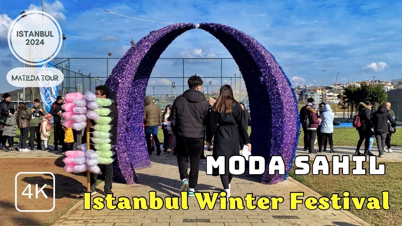 WINTER FESTIVAL at MODA SAHIL, KALAMIS PARK⎮Istanbul, Turkey ⎮January ...