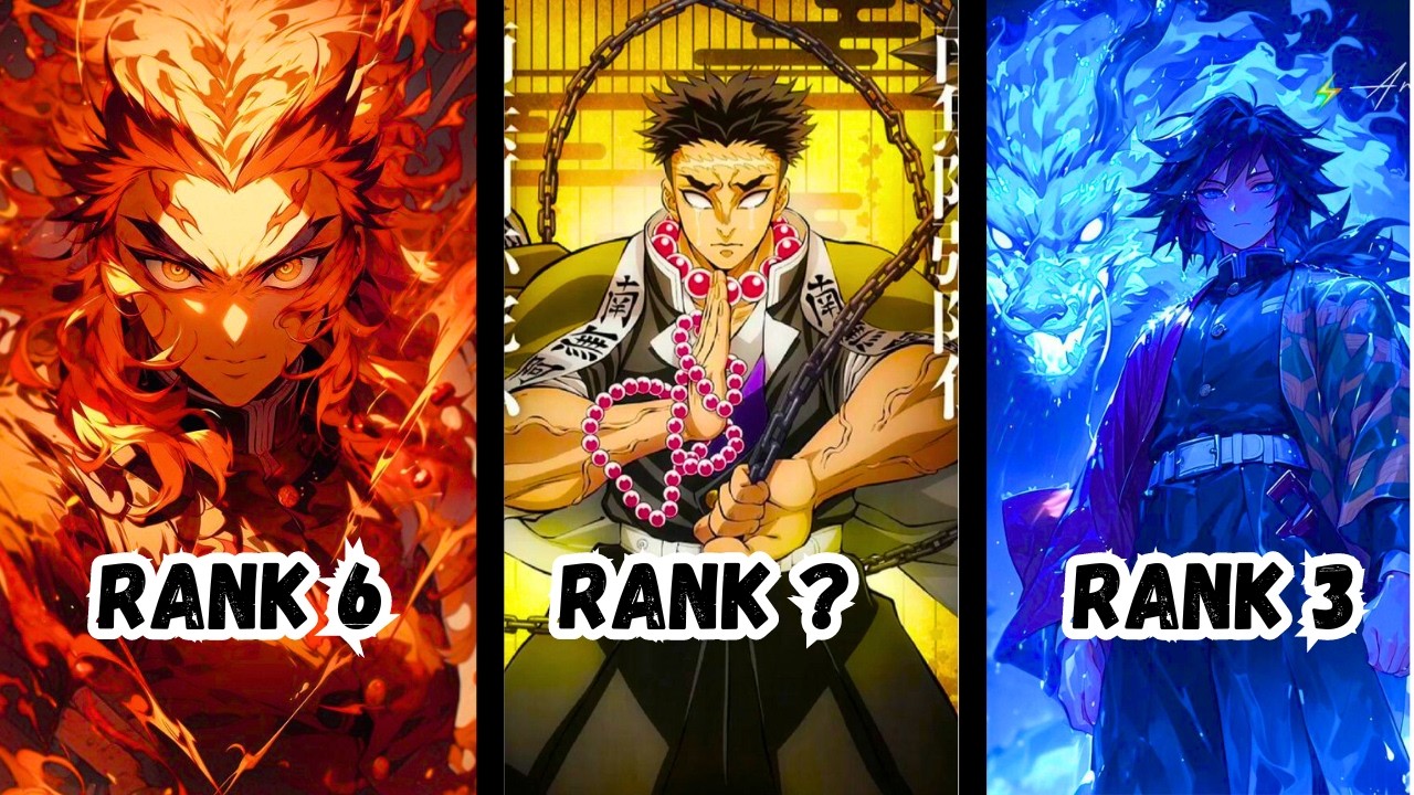 Hashiras Ranked #anime #demonslayer #hashira - YouTube