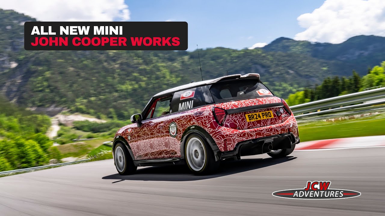 2025 F66 MINI JCW Prototype - NEW MINI JOHN COOPER WORKS - YouTube