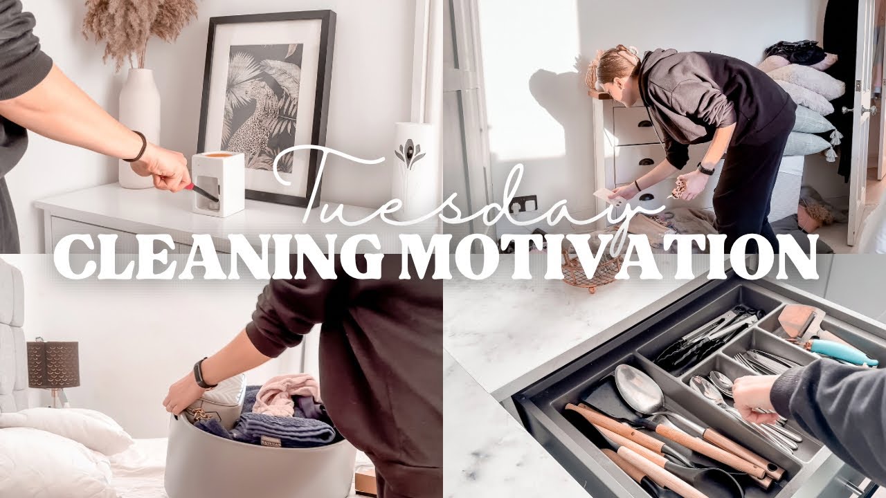 TUESDAY CLEANING MOTIVATION 💚 - YouTube