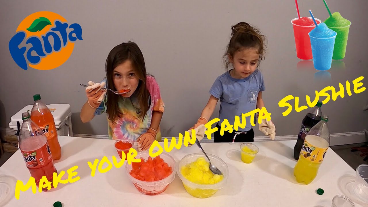 How to Make Your Own Slushie! (with Fanta & Dry Ice) - YouTube