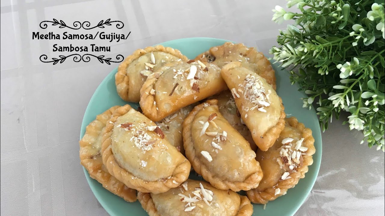 Meetha Samosa/Gujiya/Sambosa Tamu | Mumtaz Hasham - YouTube