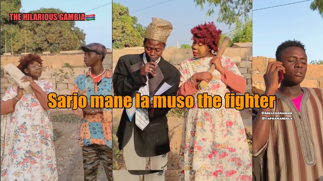 Sarjo Mane la muso|| Team hilarious - YouTube