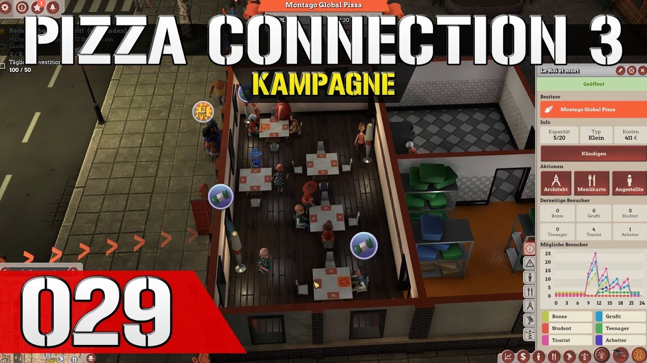 Let's Play Pizza Connection 3 #029 - Globale Marketingkampagne abwarten ...