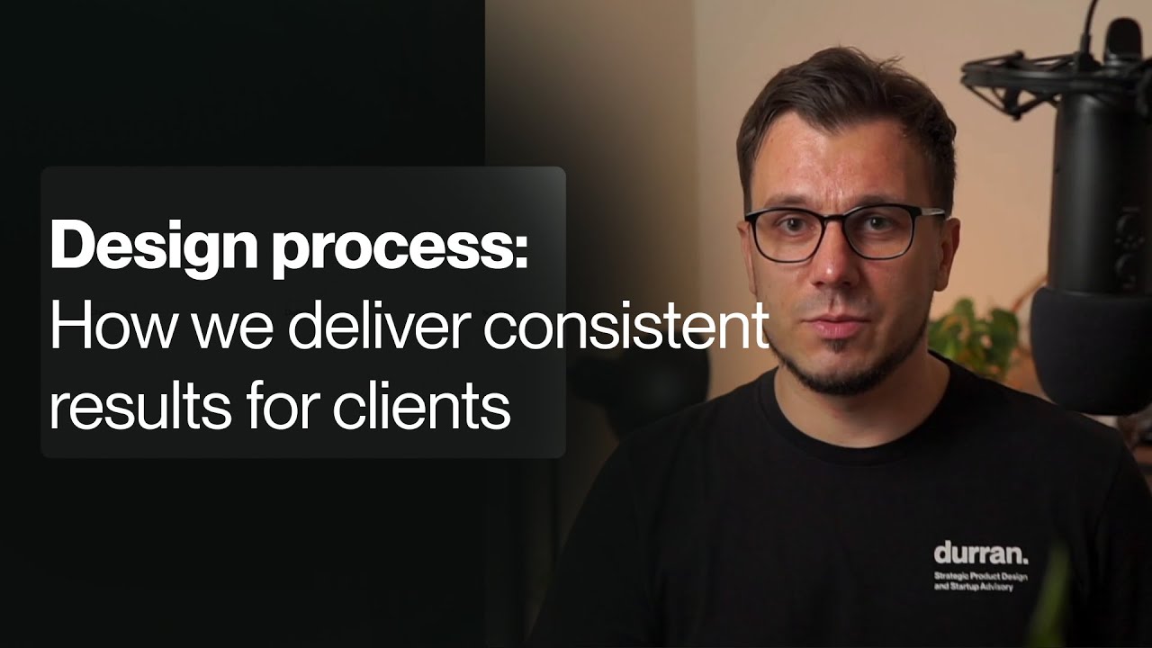 Design process: How we deliver consistent results for clients - YouTube
