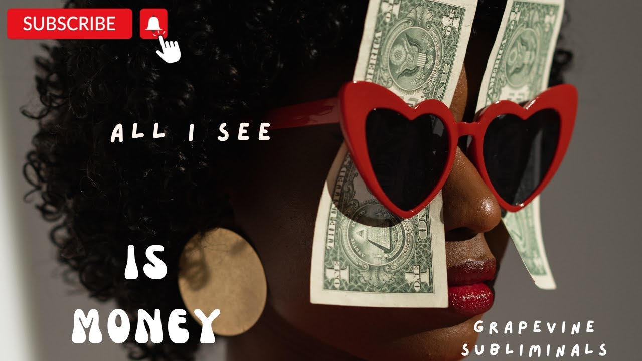 all I see is money affirmation subliminal for effortless money - YouTube