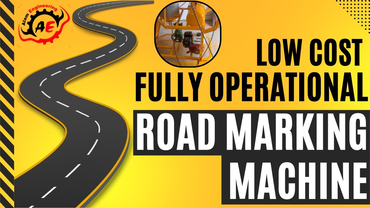 Small Business Road Marking Machine 2022 | Road Marking Machine | Alam ...