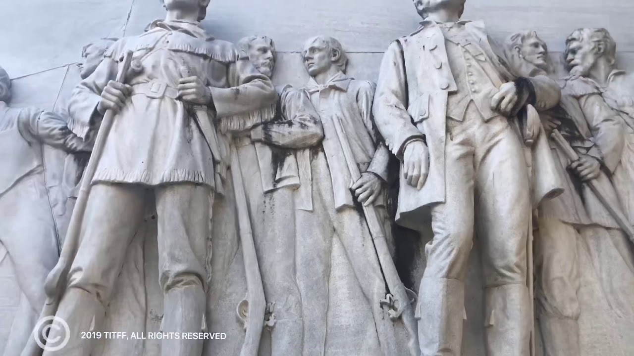 #NotOneInch Save The Alamo Cenotaph part 3 - YouTube