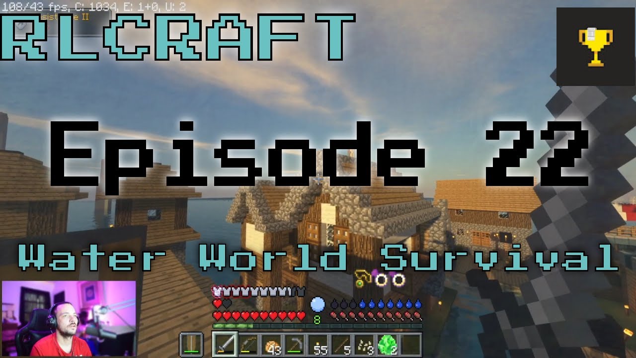 RLCraft But It's Water World Survival - Episode 22 - RNG Event - YouTube