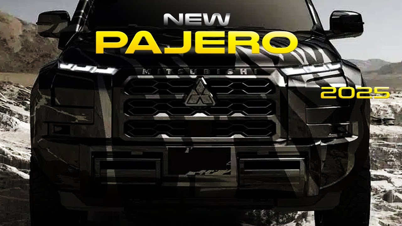 Next Generation Mitsubishi PAJERO SPORT - 2025 New Rumors Update - YouTube